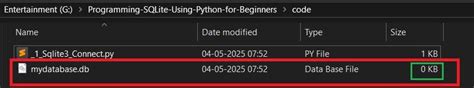 Step By Step Tutorial On Programming Sqlite Database Using Python For Beginners 9 Steps With