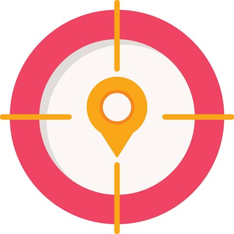 Target Flat Icon Vector Art At Vecteezy