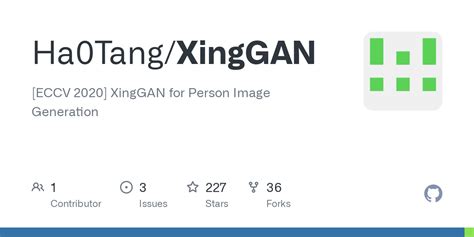 GitHub Ha0Tang XingGAN ECCV 2020 XingGAN For Person Image Generation