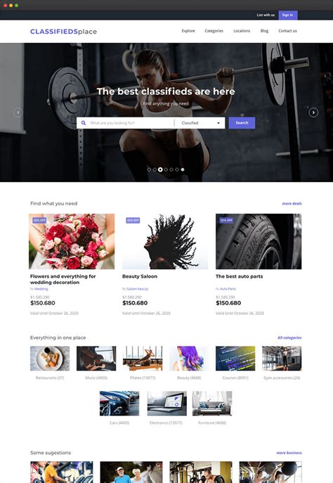 classified ads directory edirectory