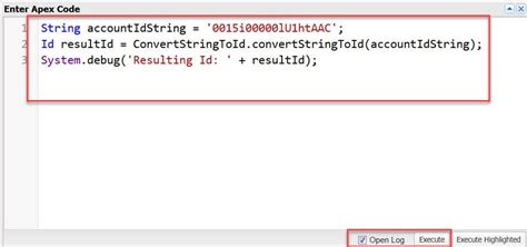 How To Convert String To Id In Salesforce Apex