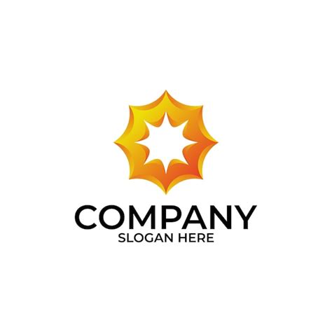 Premium Vector Sun Logo Vector Design Template
