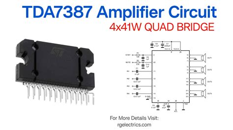 Ta7222ap Audio Amplifier Circuit — Rg Electrics