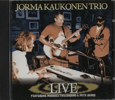 Jorma Kaukonen Live Us Cd Album Cdlp 761569