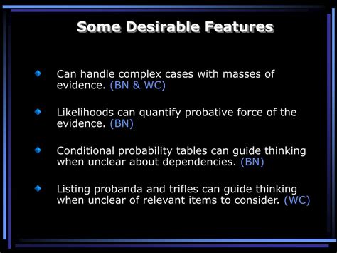 Ppt Object Oriented Bayesian Networks For The Analysis Of Evidence