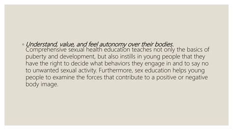 Sex Education Empowerment Technology Pptx