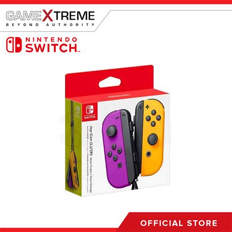 Nintendo Switch Joycon Controller Lr Purple Orange Lazada Ph