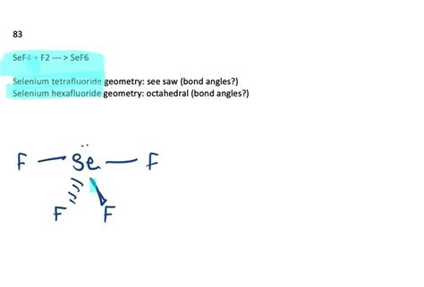 Solved Here Are Different Forms Of Selenium And Fluorine Sefo Sefs