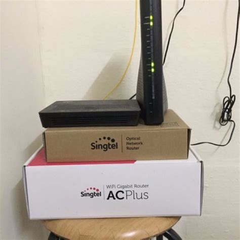 Modem With Singtel Wifi Computers Tech Parts Accessories Networking On Carousell