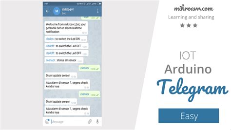 Tutorial Arduino Dan Telegram Cara Menghubungkan Dan Program Nya