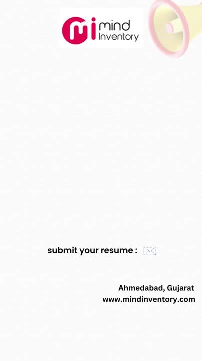 Ayushi Suthar On Linkedin Hiringalert Mindinventory Seo Ahmedabad