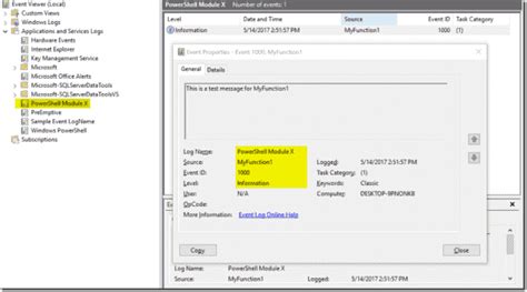 Logging To The Windows Event Log In Your Powershell Scripts 4sysops