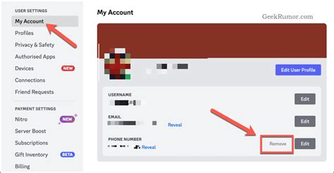 How To Remove Phone Numbers In Discord