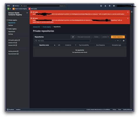 I Cant Access All My Private Repositories In My Ecr Aws Repost