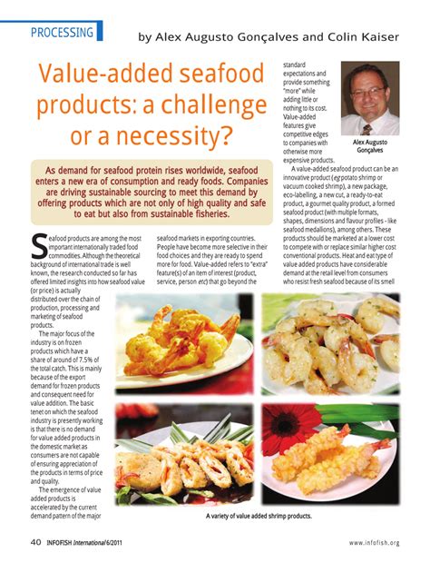 PDF Value Added Products A Challenge Or Necessity