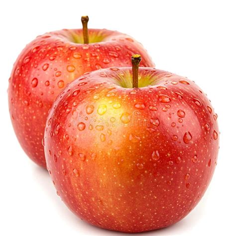 Realistic Close Up Of A Fresh Apple â€ High Resolution Detail Stock