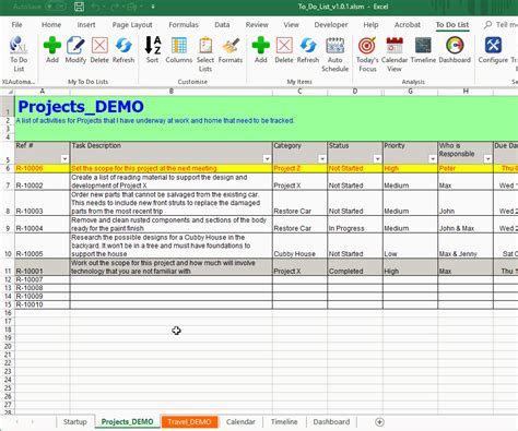 Excel To Do List Organise Your To Dos And Feel Better
