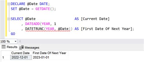 sql server 2022 tsql how to get previous current and last year