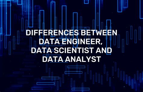 Data Engineer Data Scientist And Data Analyst Differences