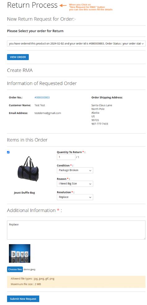 How To Connect Return Management In Magento 2 Magecurious