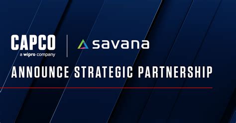 Capco And Savana Announce Strategic Partnership To Accelerate Digital