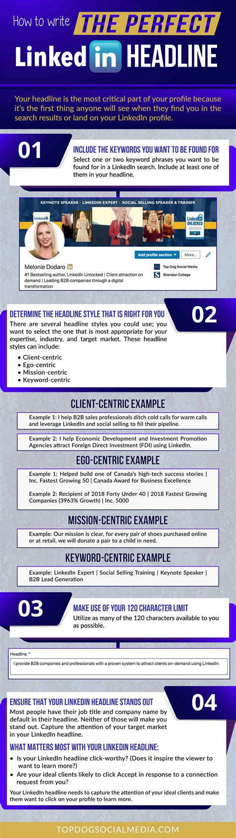 Linkedin Headline Tips How To Write The Perfect Headline