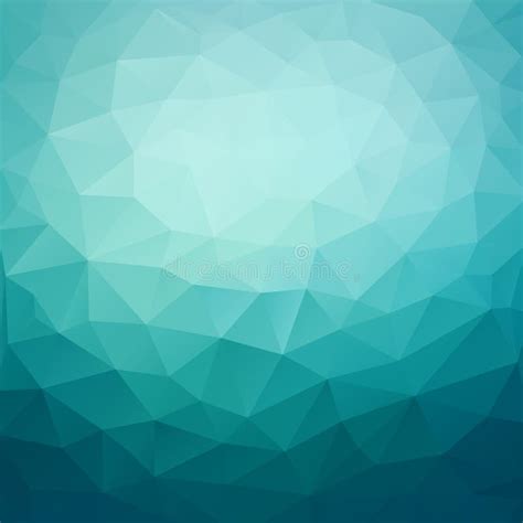 Polygonal Abstract Geometric Blue And Yellow Triangular Low Poly Gradient Background Vector
