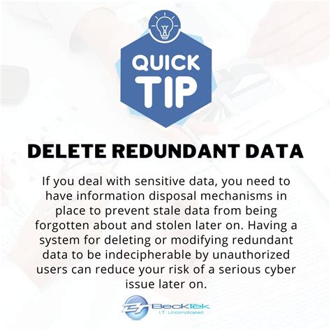 Redundant Data Can Pose A Huge Risk For Your Organization Be Cyber