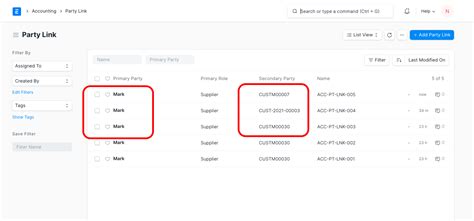 Party Link Able To Link Multiple Customers With A Supplier · Issue 28714 · Frappeerpnext