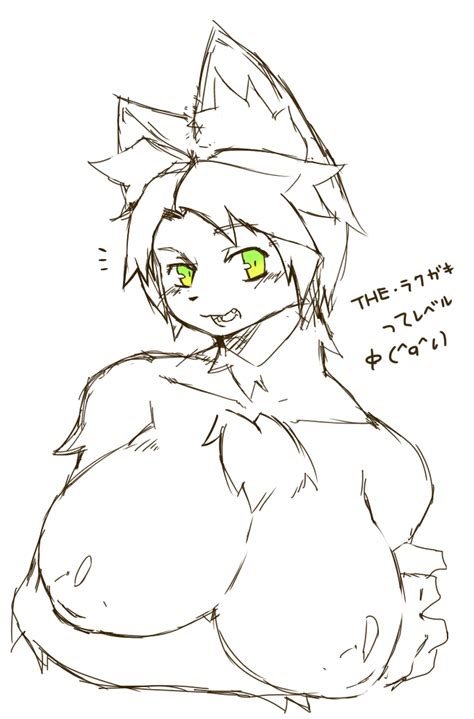 rule 34 amad no moto breasts chest tuft huge breasts nude sketch