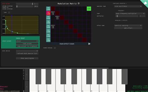 In Browser Fm Synth With Rust Web Audio And Webassembly With Simd Rwebaudio