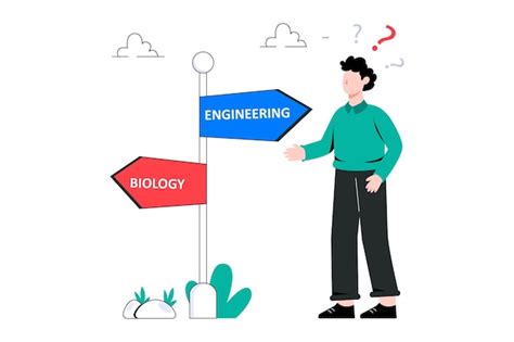 경력 결정 평면 스타일 디자인 벡터 일러스트 레이 션 재고 일러스트 프리미엄 벡터