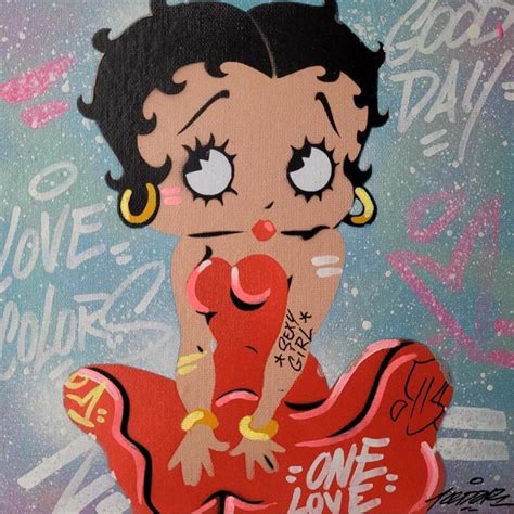 Gemälde Betty Boop Von Kedarone Carré Dartistes