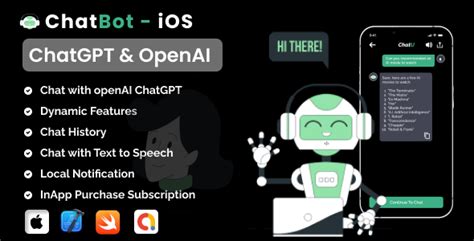 Chatbot Ai Chatgpt Ios Full Applicaiton Swift Codemarket