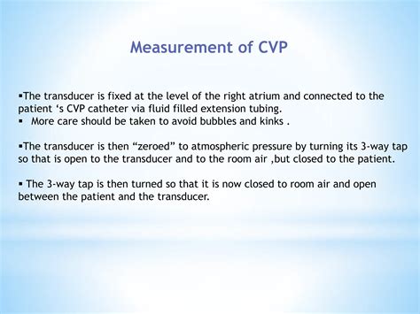 Arterial And CVP Monitoring In Perioperative Period Pptx
