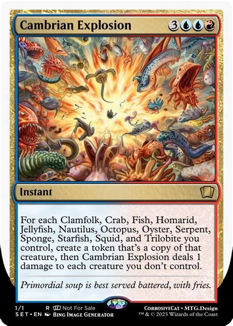 Cambrian Explosion R Custommagic