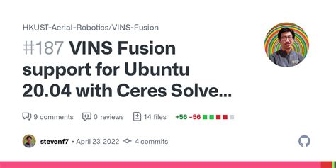 Vins Fusion Support For Ubuntu 2004 With Ceres Solver 200 By Stevenf7 · Pull Request 187