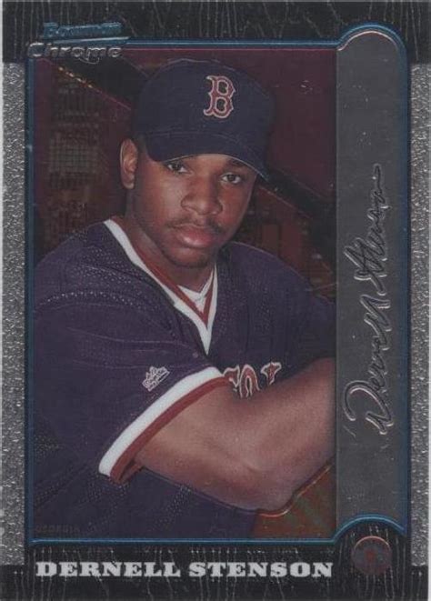 1999 Bowman Chrome International 218 Dernell Stenson For Sale Online Ebay
