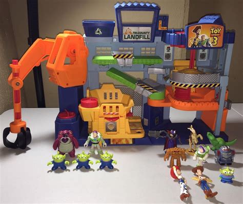 Fisher Price Imaginext Toy Story 3 Tri County Landfill Playset W14