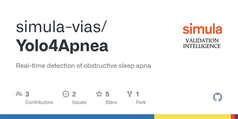 Github Simula Vias Yolo4apnea Real Time Detection Of Obstructive Sleep Apna
