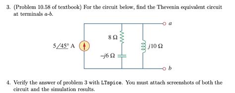 Solved Problem 1058 ﻿of Textbook ﻿for The Circuit Below