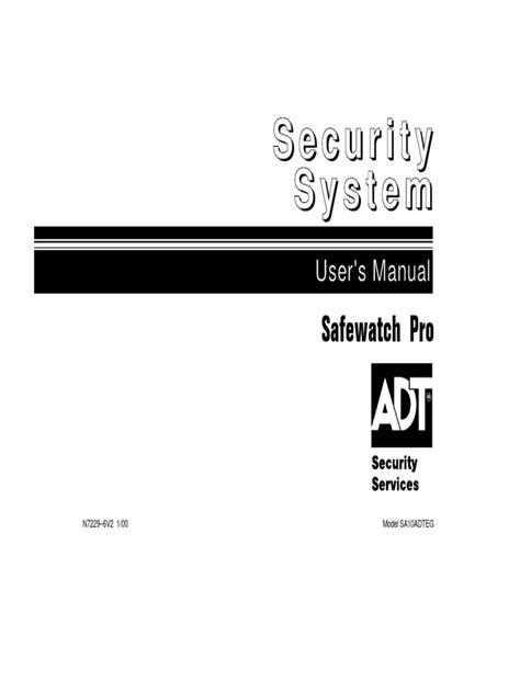 Safewatch Pro User Manual Pdf Security Alarm Telephone
