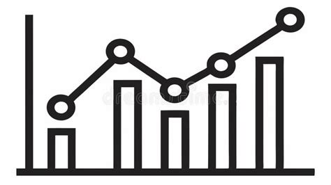 Line Graph And Bar Chart Data Visualization Vector Design Generative