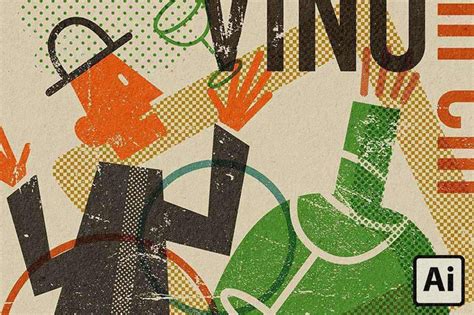 Retro Graphic Design Posters