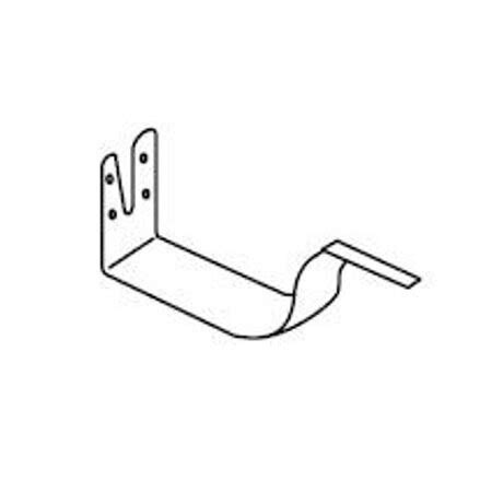Quad Gutter External Bracket COLORBOND Hayters