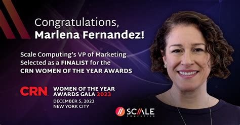 scale computing s marlena fernandez named a finalist for the 2023 crn…