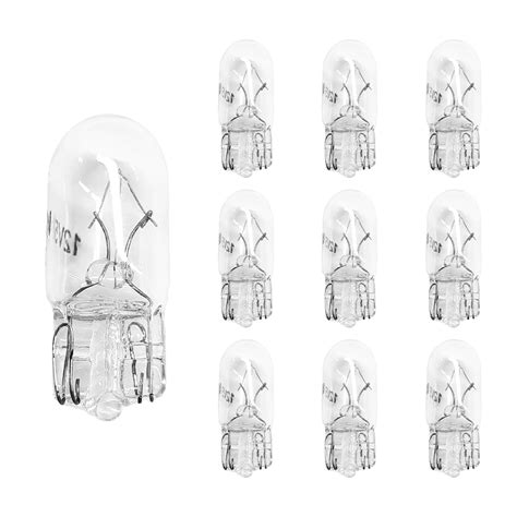 10pcs T10 Car Flat Foot Mini Light 168 192 12v 5w Low
