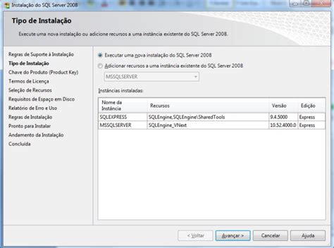 Tutorial Sql Server Management 2008 Instalação Moderniza Conteúdo