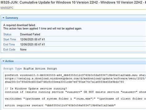 Download Issues With Windows Patches Patch Bigfix Forum
