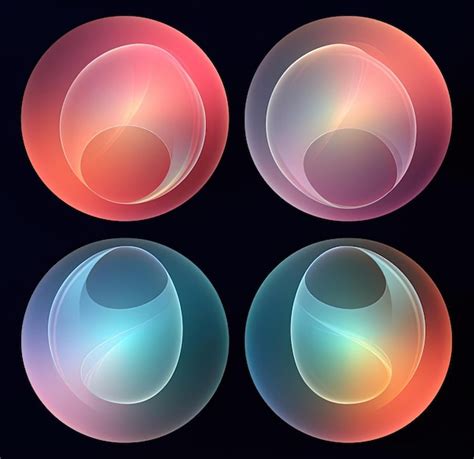 Premium Ai Image A Small Set Of Circles Of Different Colors In The